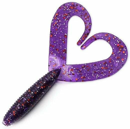 Твистер YAMAN PRO Loop-Two два хвоста 6 видов по 5 штук каждый