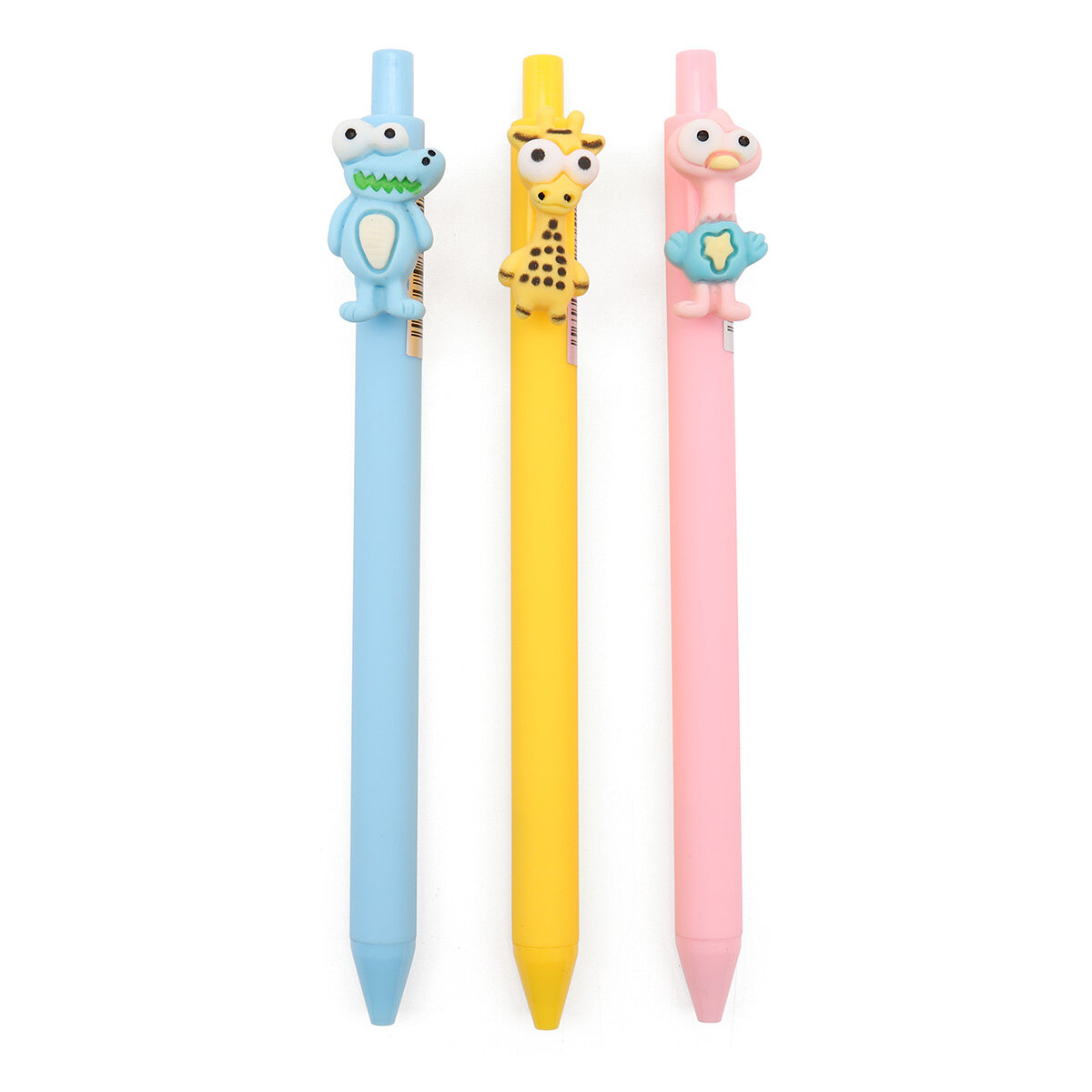 Ручка шариковая синяя автоматическая ANIMALS, 3 шт, толщина стержня 0,7 мм, Centrum