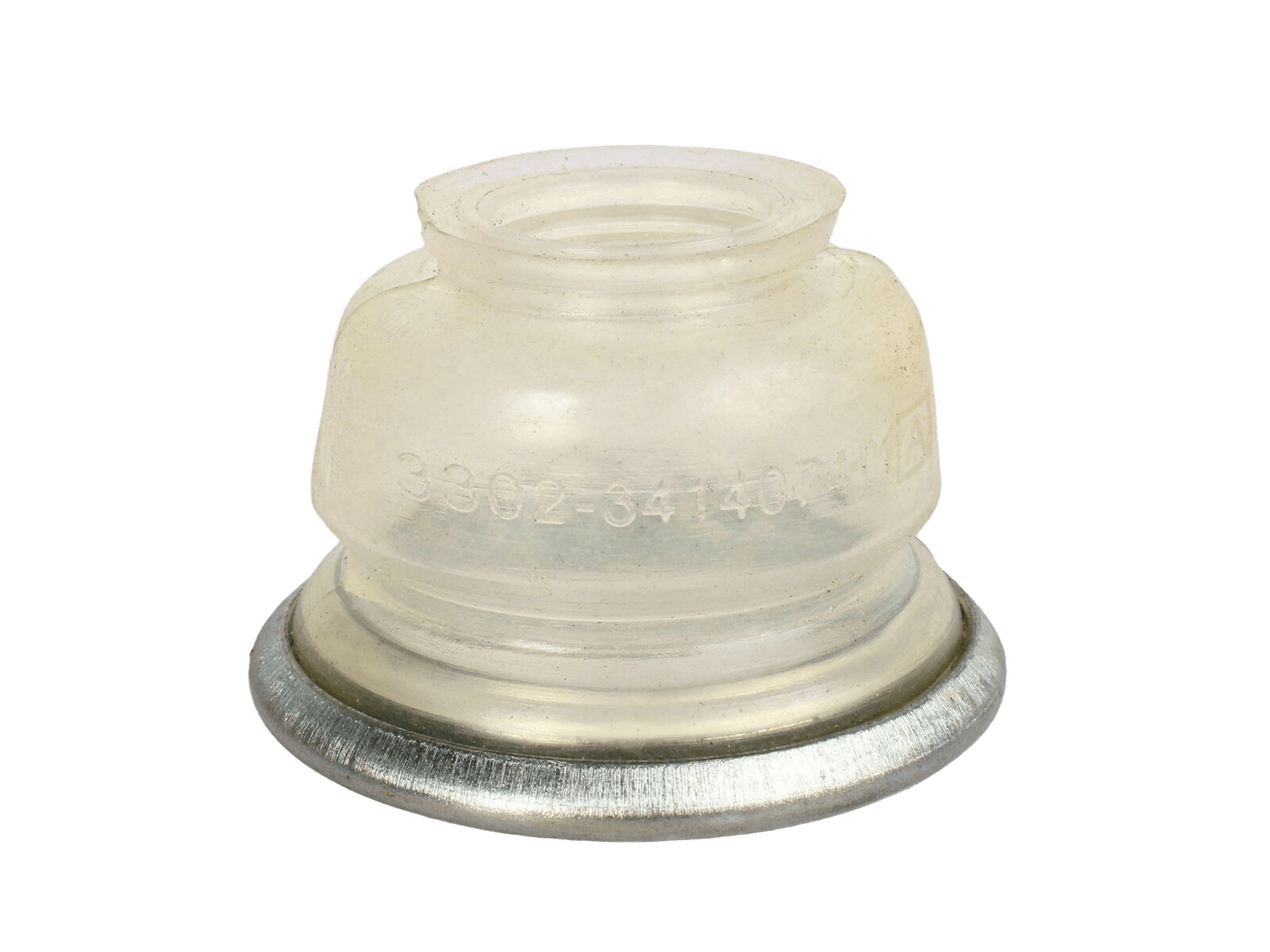 Пыльник ГАЗ-3302 рулевой тяги с обоймой силикон 3302-3414077С