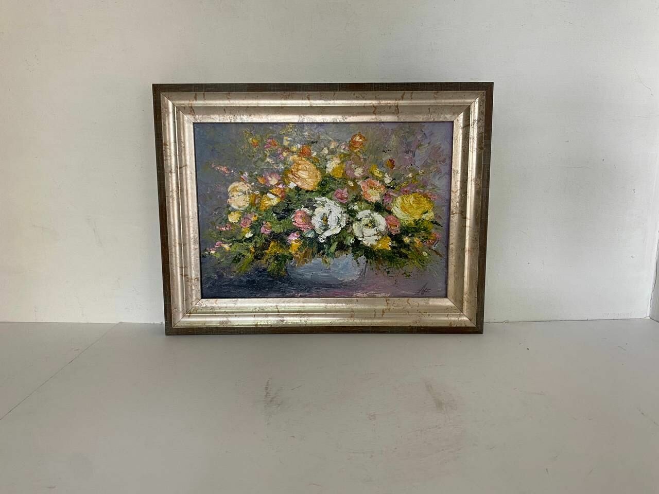 Картина маслом Цветочный рай