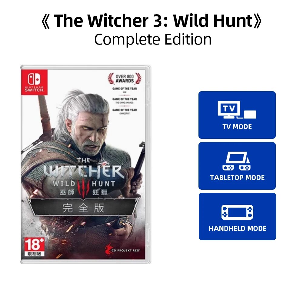 Nintendo Switch The Witcher 3 Wild Hunt Complete Edition
