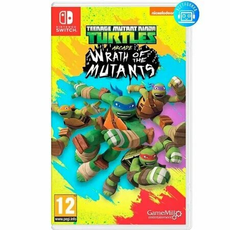 Игра Teenage Mutant Ninja Turtles Arcade: Wrath of the Mutants для Nintendo Switch