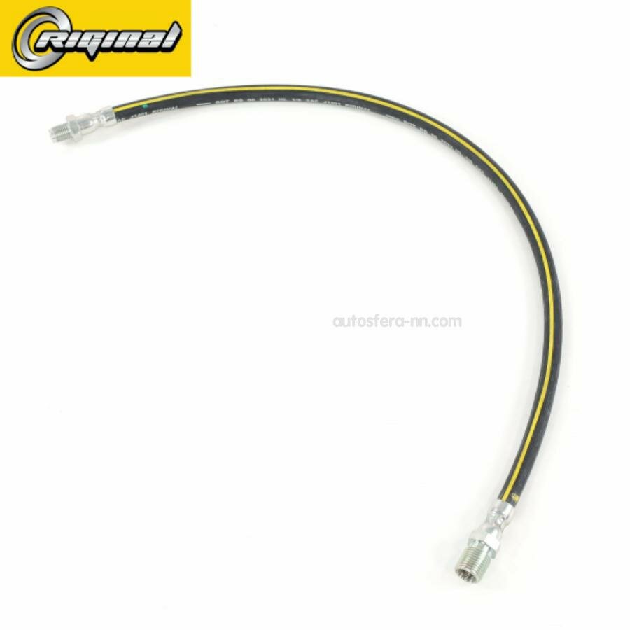 RIGINAL RG63350602501 Шланг тормозной передний для а/м ПАЗ-3205 , 672 длинный (600мм.) RIGINAL