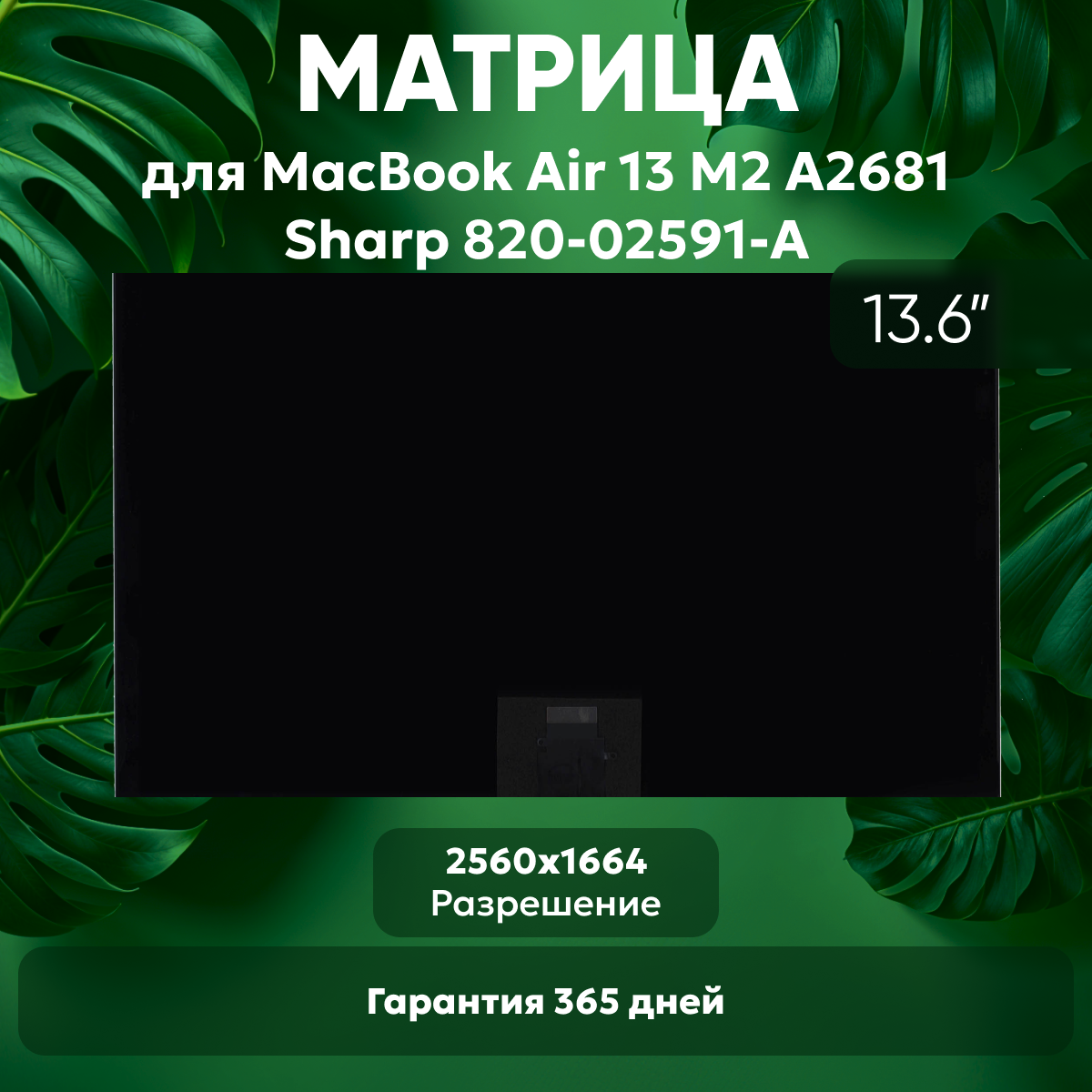 Матрица (экран) для ноутбука Apple MacBook Air 13.6 A2681