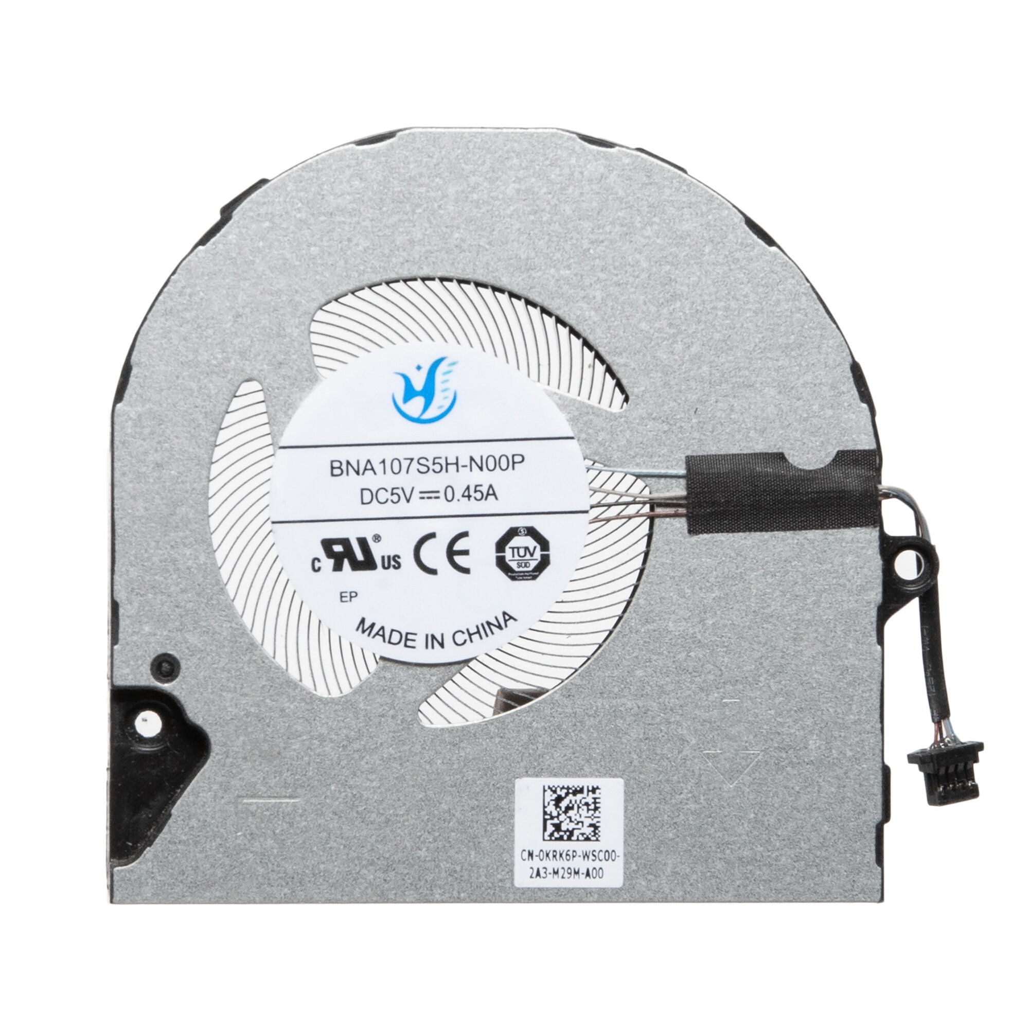 Кулер для ноутбука Dell Inspiron 5410 / Inspiron 5510 / Inspiron 5515 / Inspiron 5415 / Vostro 5410 / Vostro 5510 / Vostro 5515 / Vostro 5415 / 0KRK6P / B6805AFHNF2000TN