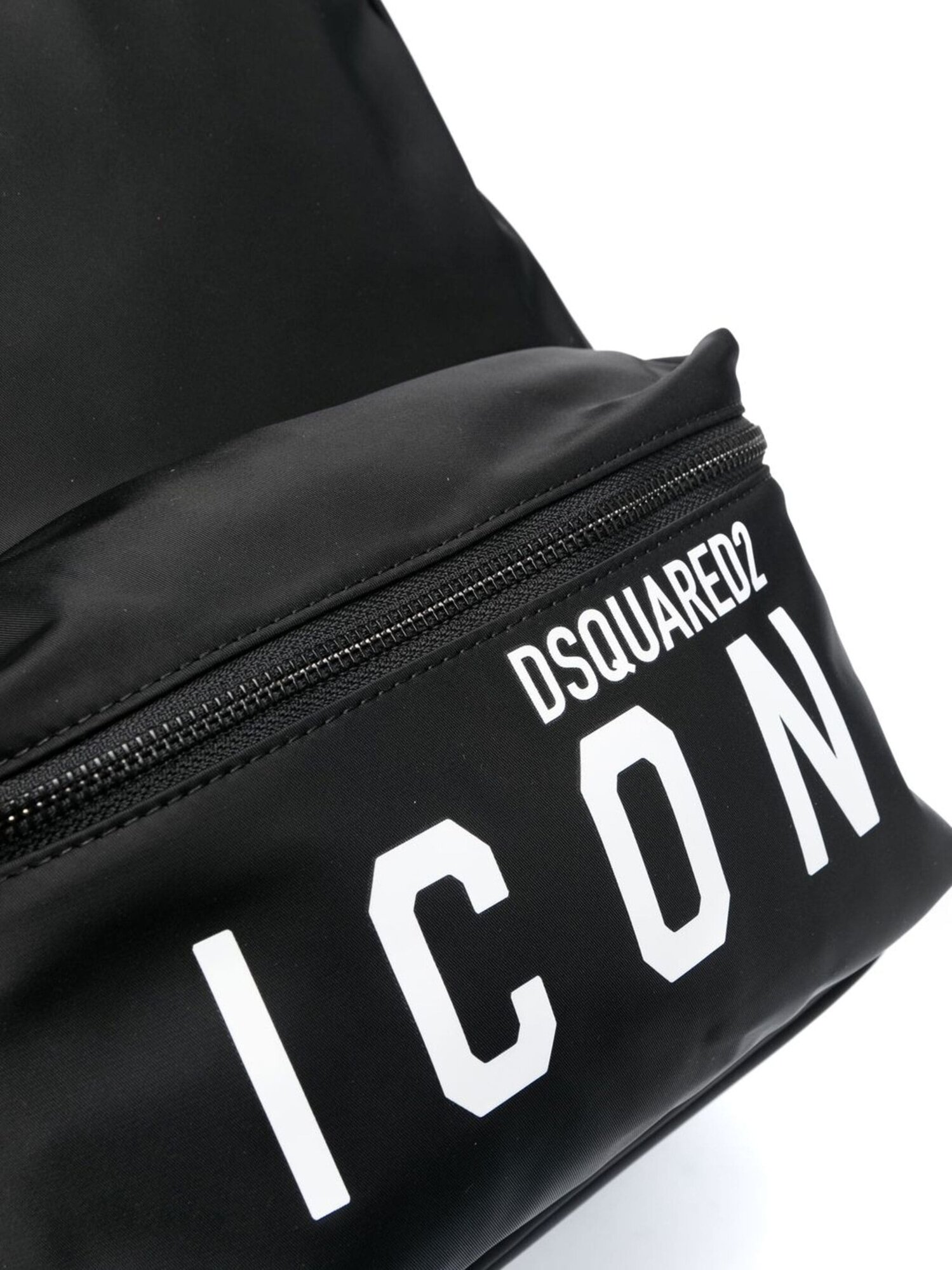 Сумка DSQUARED2 Icon logo-print backpack, черный — фото 1
