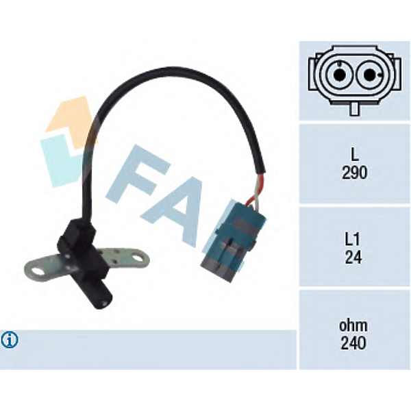 FAE 79021 (7700747548 / 7700747548 / 7700855719) датчик фазы двигателя