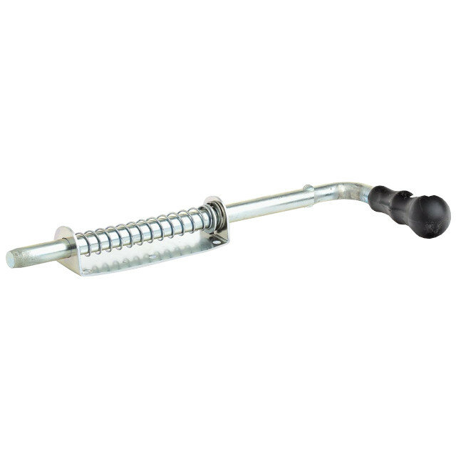 Засов воротный 340 мм полуавтомат для металлических ворот механический замок