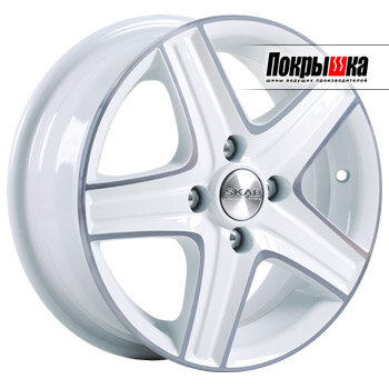 Диски литые SKAD Магнум 5.5х14/4х98 D58.6 ET38.0, Алмаз белый