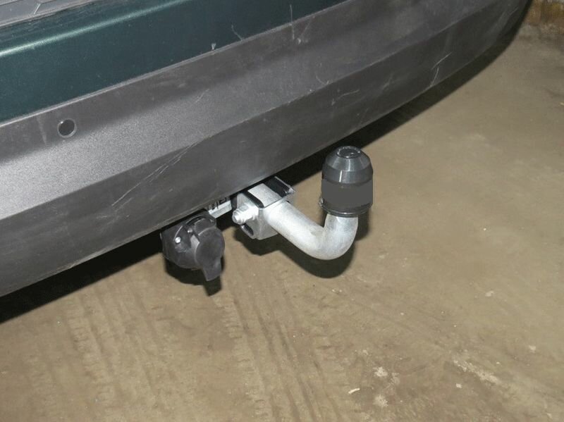 Фаркоп оцинкованный с эл-кой Smart для Volkswagen Tiguan Skoda Kodiaq Yeti Audi Q3 (оцинк. Шар)(паспорт и сертификат в комплекте) ZV101A