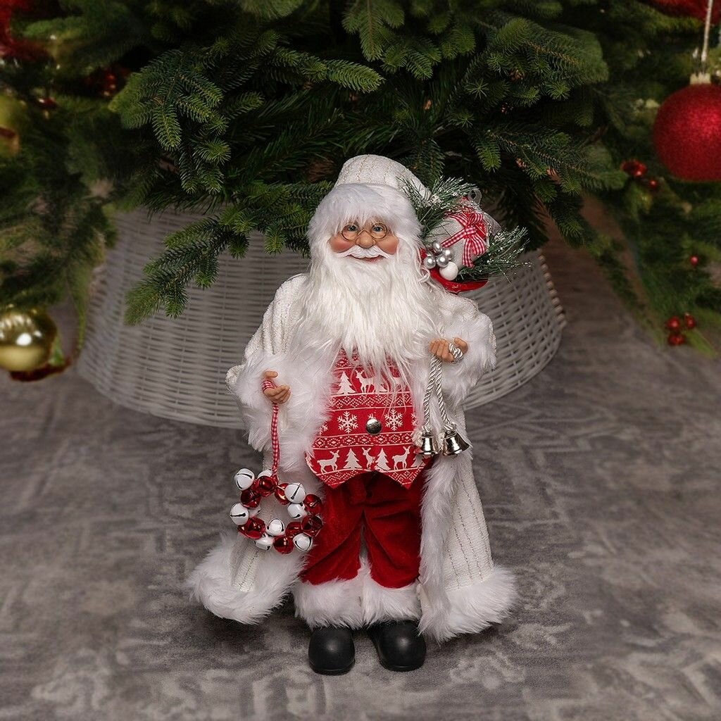 Игрушка под ёлку Дед Мороз Обаятельный весельчак 60 см, ЕлкиТорг (С21-60)