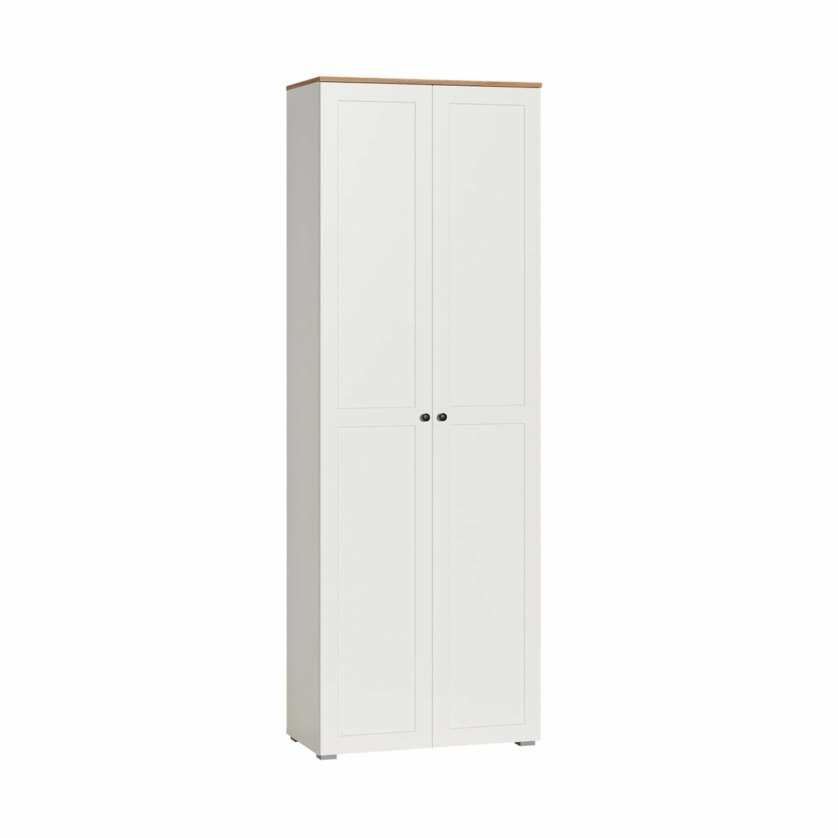 Остин Шкаф 16.307 Белый, Дуб Золотой CRAFT (Моби)