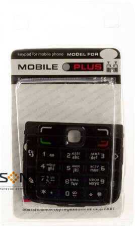 Клавиатура русская для Nokia N77 черный