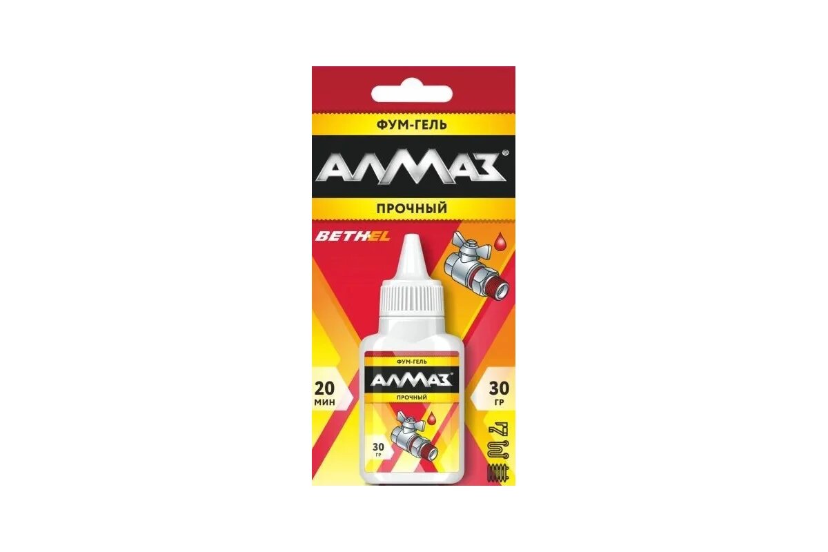 Aлмаз Фум - гель «Алмаз» Прочный 30г AG-564