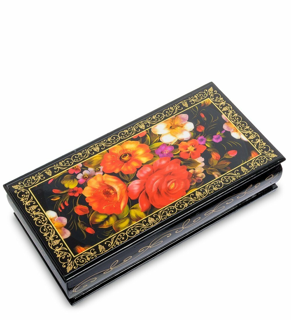 Шкатулка в технике декупаж (11х22х4)