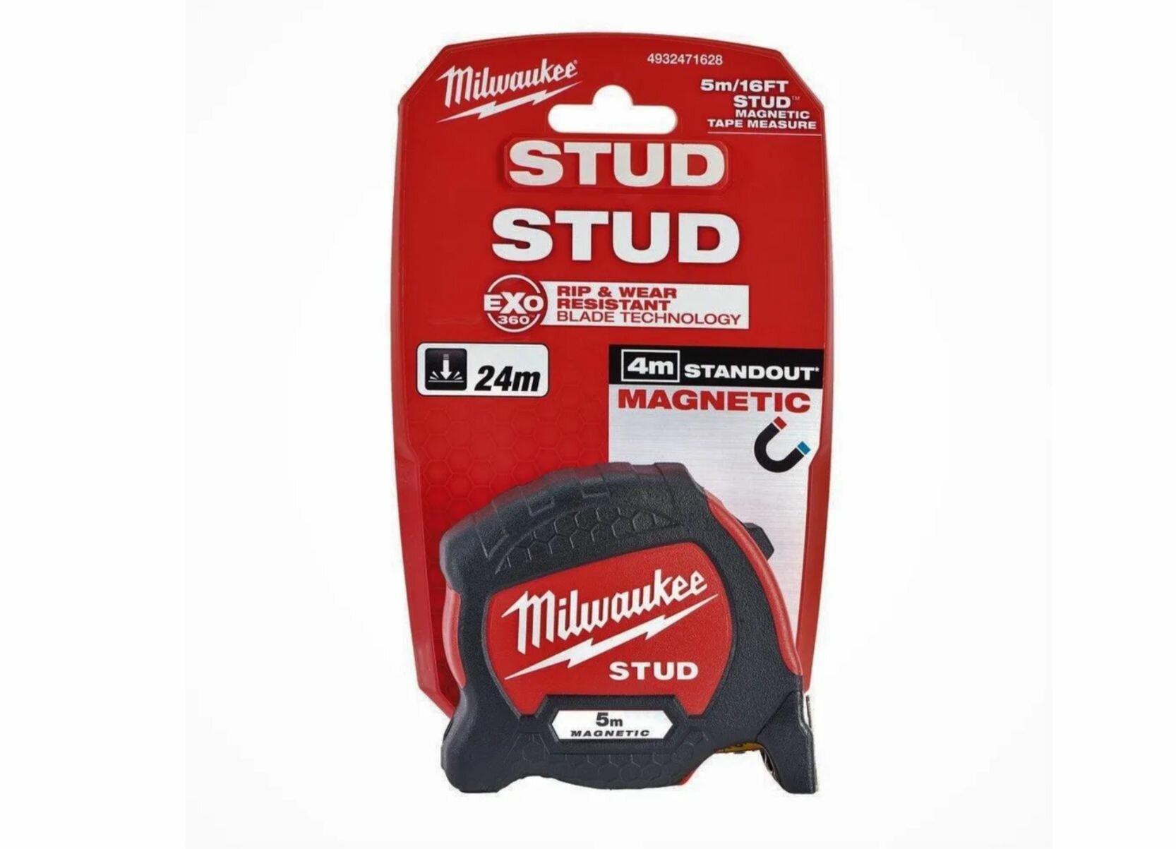 Рулетка STUD GEN II 5м , Milwaukee 4932471626