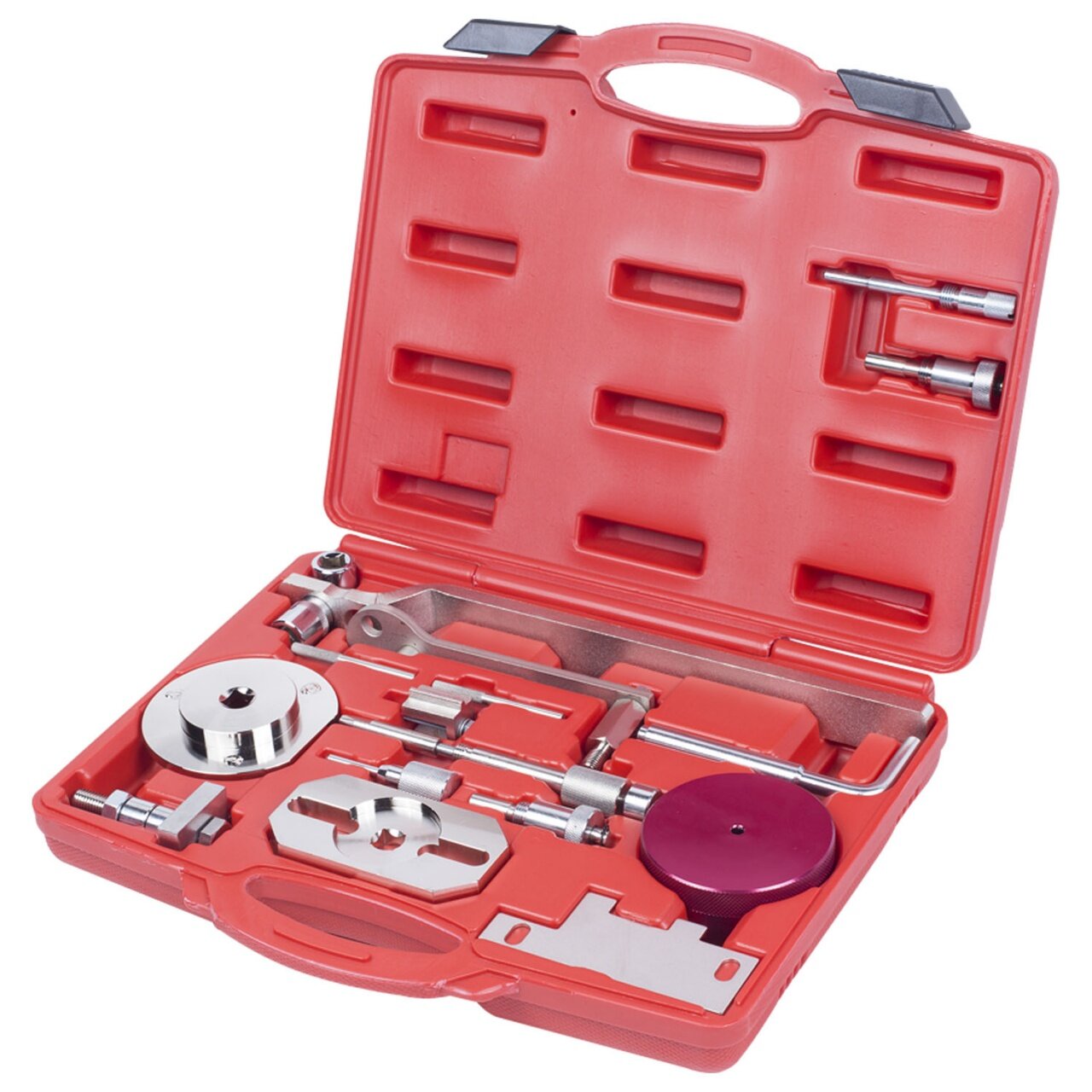 Набор фиксаторов распредвала / коленвала, FIAT / IVECO / PEUGEOT / FORD / CITROEN, кейс, 15 предметов мастак 103-21501C