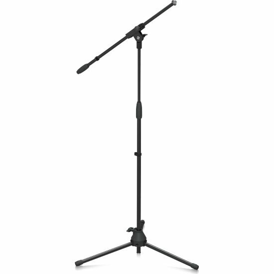 Микрофонная стойка Behringer журавль MS2050-L, на треноге, черная