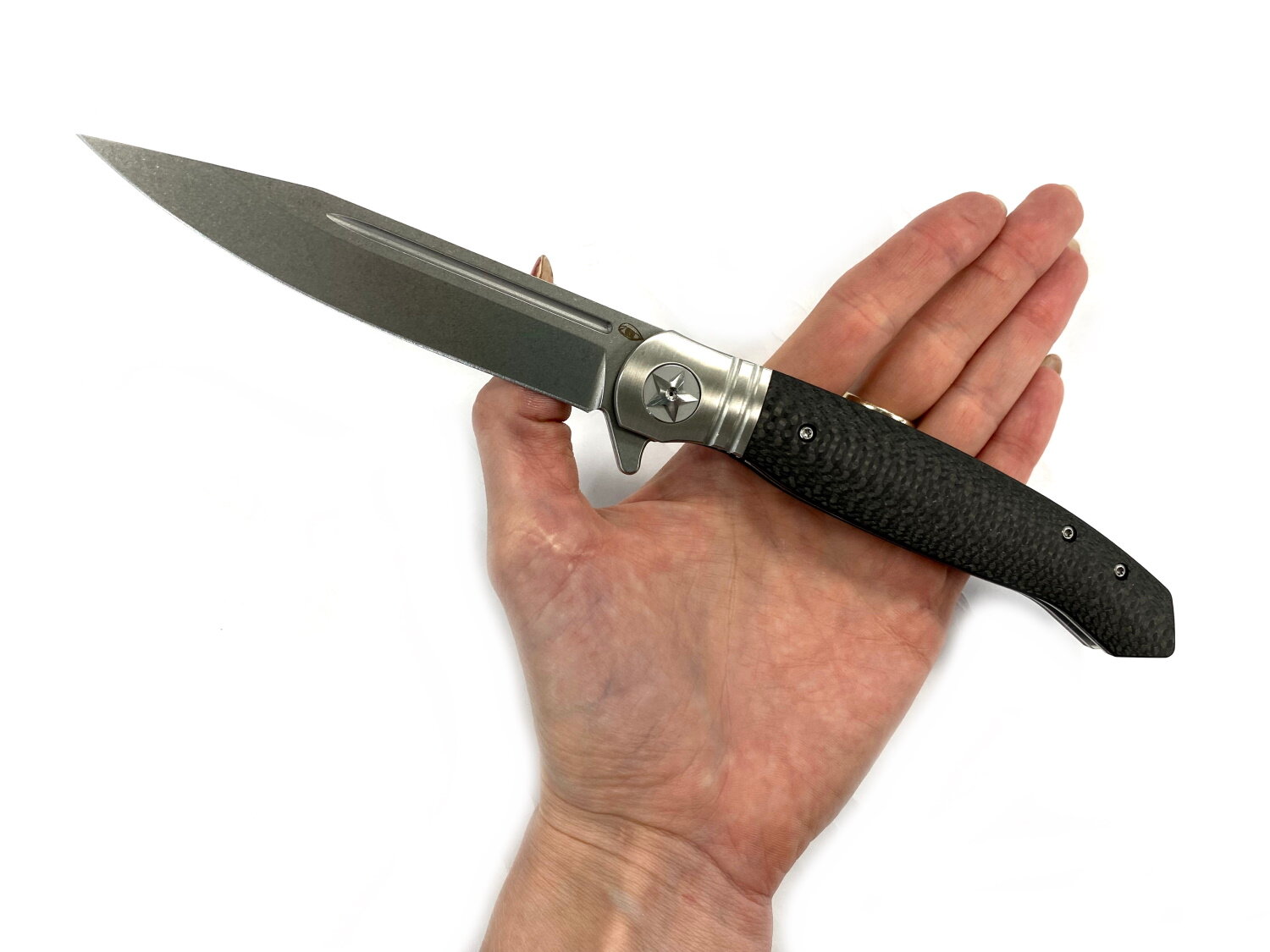 Большая складная Финка 3-3, сталь D2