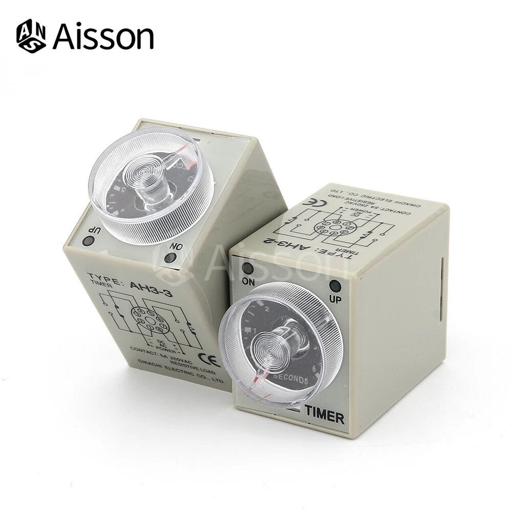 Реле времени AH3-3 24VDC, 60 Sec