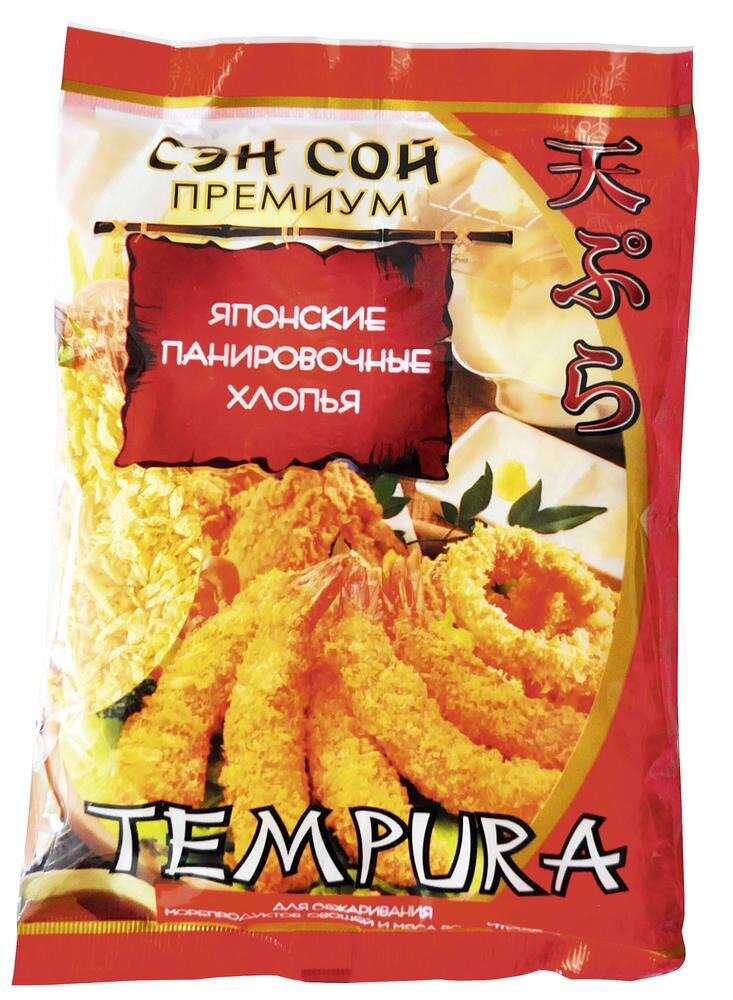 Панировочные хлопья Tempura японские 100 г x 5 упаковок
