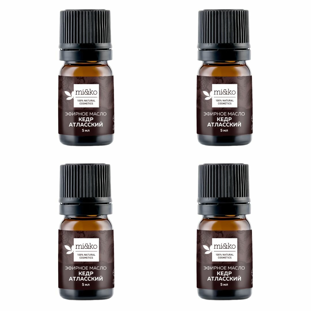 Mi&Ko Эфирное масло Кедра атласского, 5 мл cosmos organic 4 шт