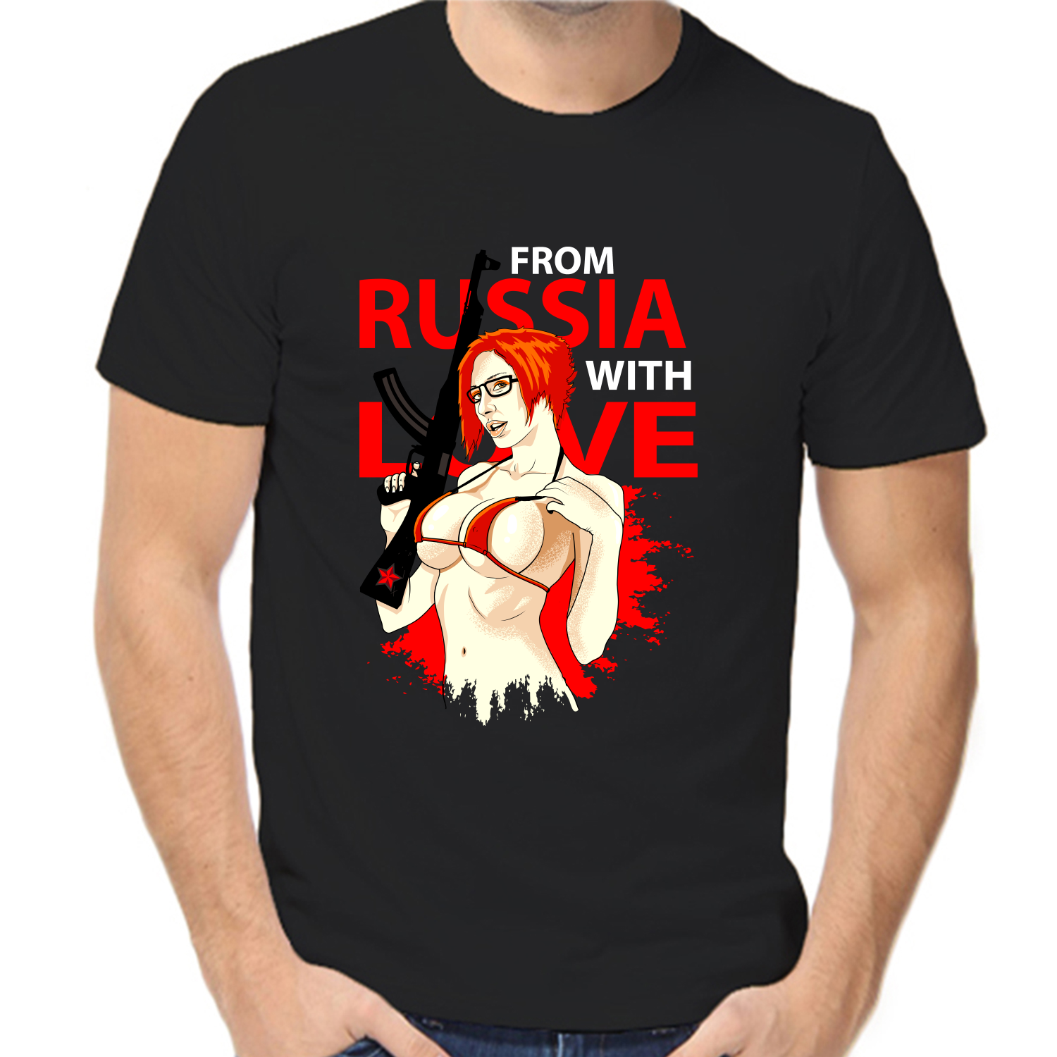 Футболка Россия from Russia with love 5