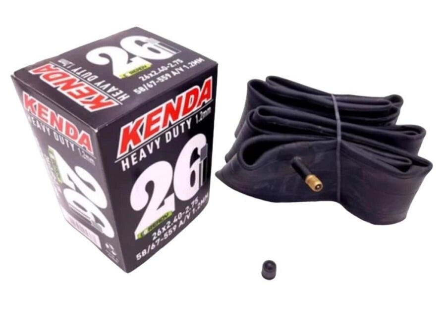 Камера Kenda 26"x2.4-2.75, стенка 1,2 мм, a/v 511335