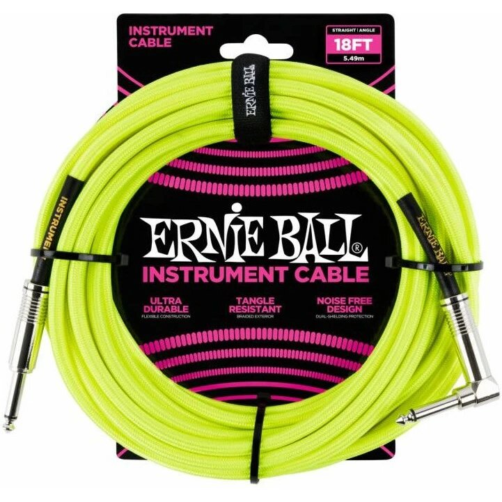 Кабель аудио 1xJack - 1xJack Ernie Ball 6085 5.5m