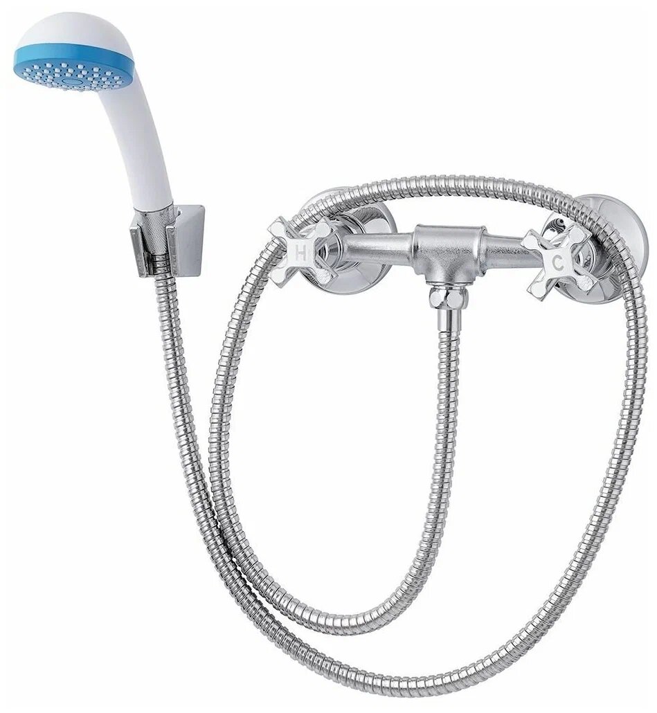 Смеситель для душа TSARSBERG , TSB-09-88, цвет хром, силумин