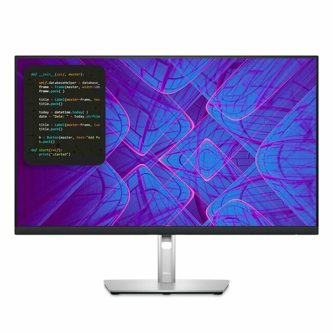 27" Монитор P2723QE 4K, 3840x2160, IPS, серебристый, черный матовый