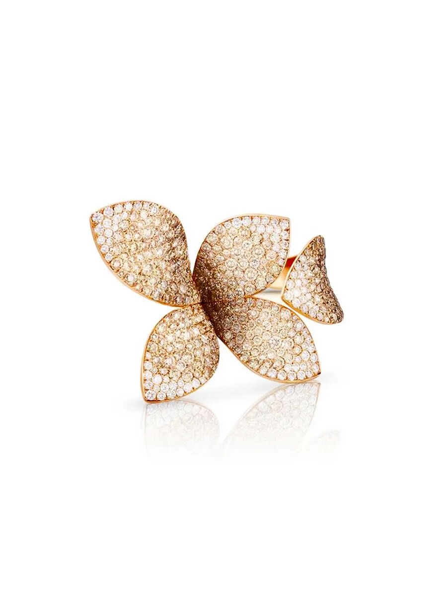 Кольцо, фианит, кристаллы Swarovski, кристалл