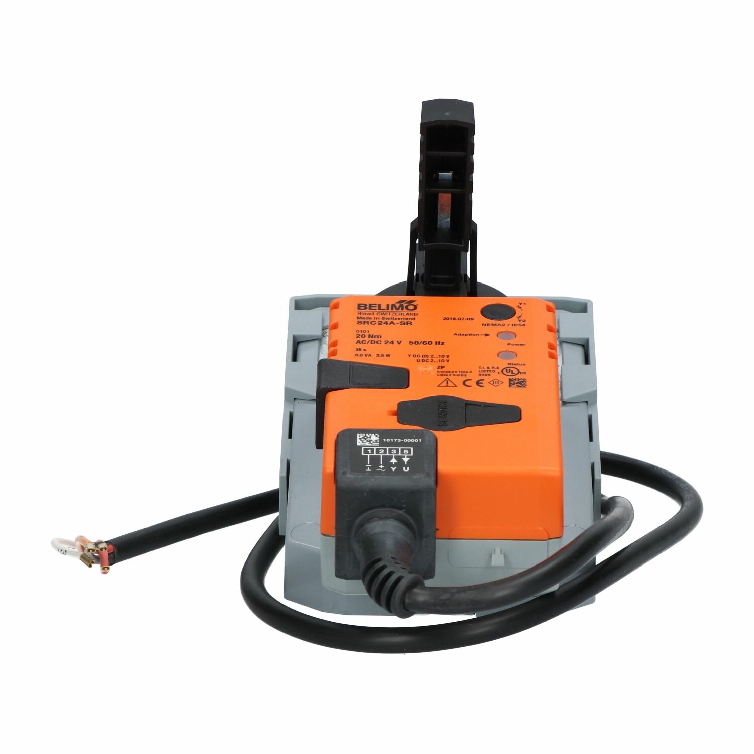 Belimo SRC24A-SR привод 24 В; 20 Нм; плавное регулирование 2 10 В