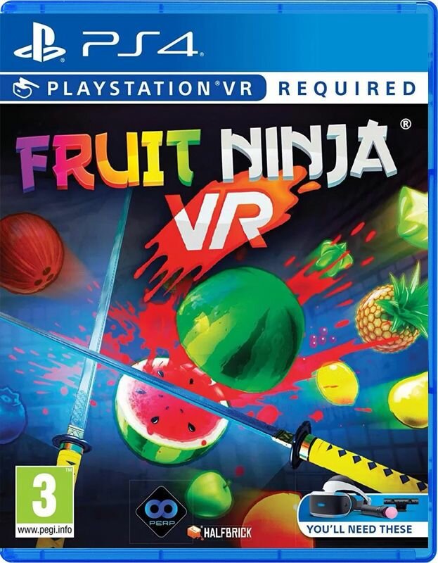 Игра Fruit Ninja (только для PS VR) (английская версия) для PS4