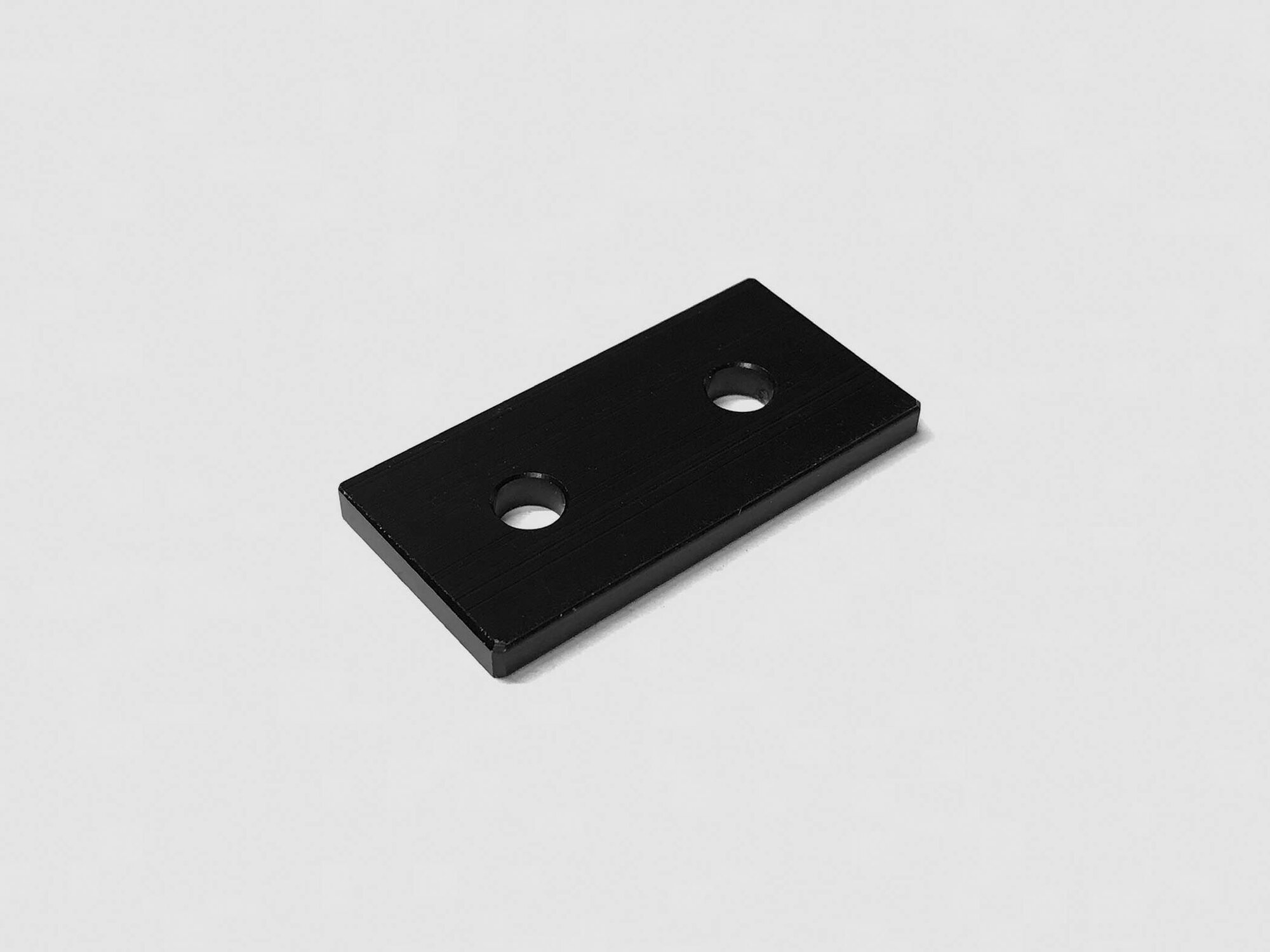 Алюминиевая торцевая заглушка 20х40 (черная), B511 / 1 шт / соберизавод