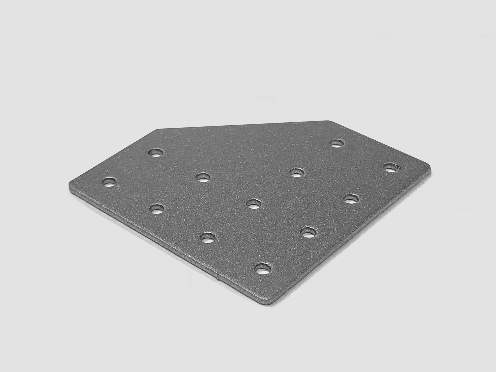 Г-соединитель 60х60, 12 отверстий паз 3, S04 / 2 шт / соберизавод / пластина крепежная