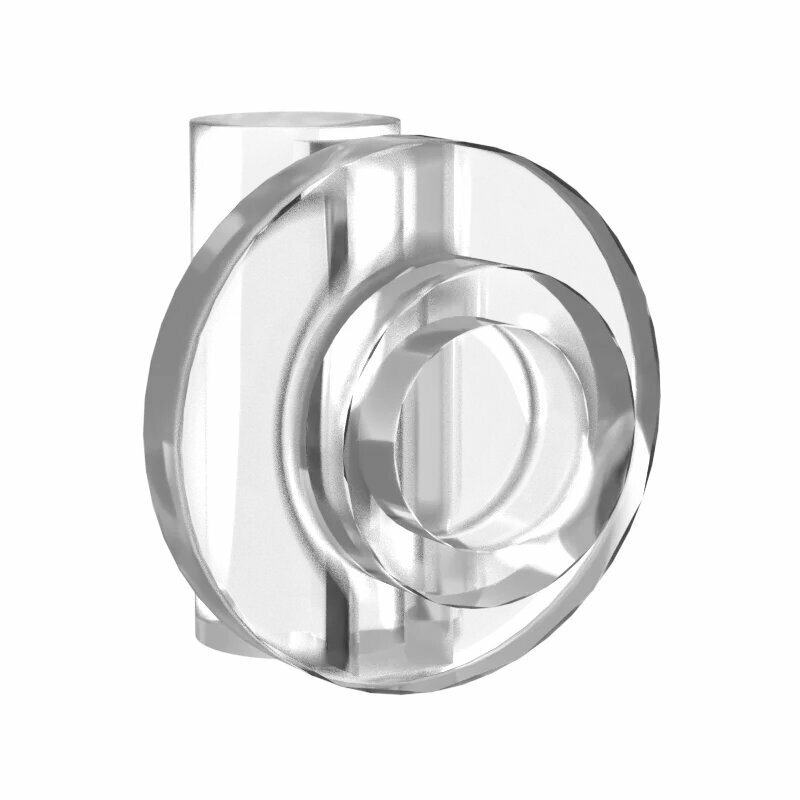 Конструктор MOC белый, 10 шт, Цвет: 40-trans clear