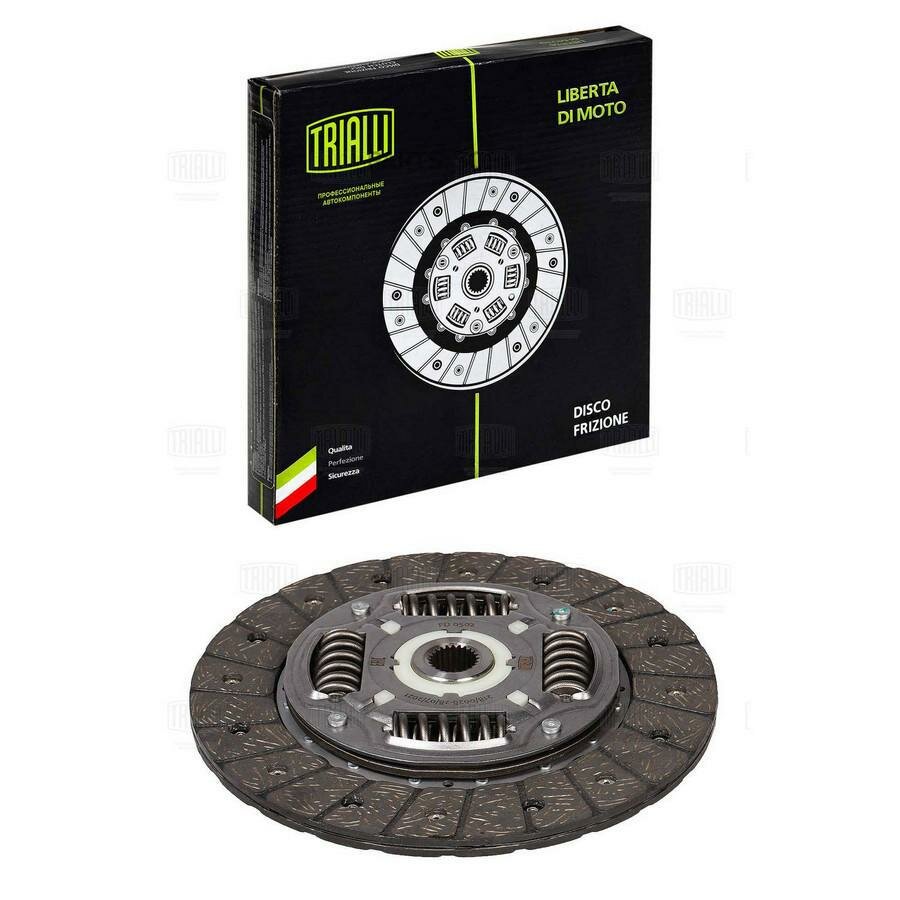 TRIALLI FD-0502 Диск сцеп. для а/м Chevrolet Lacetti (04-) (ведом.) (FD 0502) ()