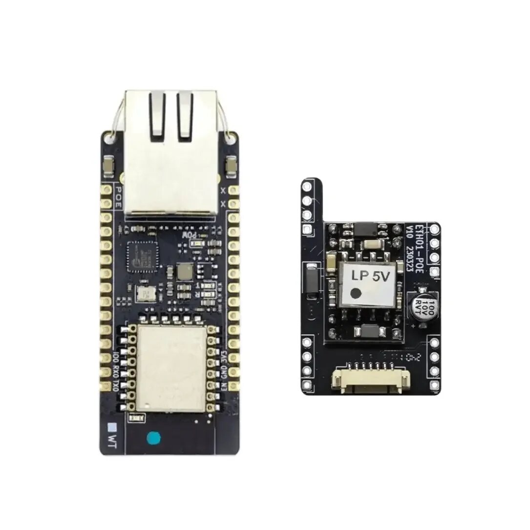 Модуль ESP32-C3 WT32-ETH01-EVO QSZNTEC POE with ETH01EVO