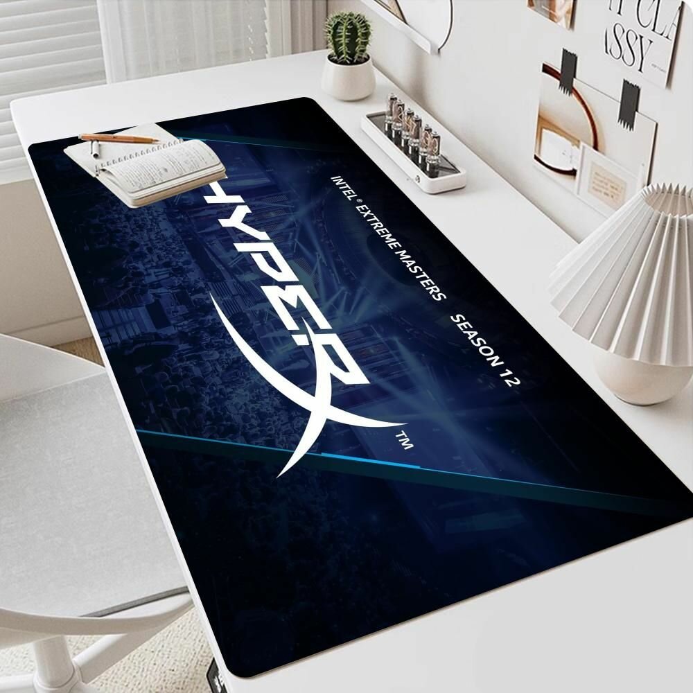 Коврик для мыши HyperX, резина, нескользящая, прошитые края, XXL