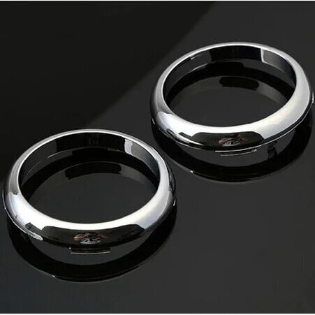 Аксессуары для автомобилей Ford Focus 2 Mk2, седан, хэтчбек 2005-2016, хромированные Автомобильные противотуманные фары из АБС-пластика, декоративная крышка для противотуманной фары