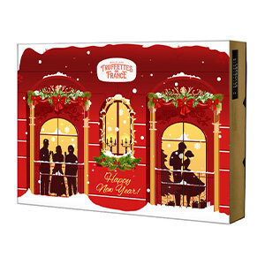 Трюфели CHOCMOD "Fancy" классические "Новогодняя ночь" с НГ конвертом /картон/ 250г