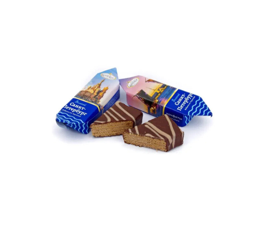 Конфеты вафельные Великий Санкт-Петербург 1кг