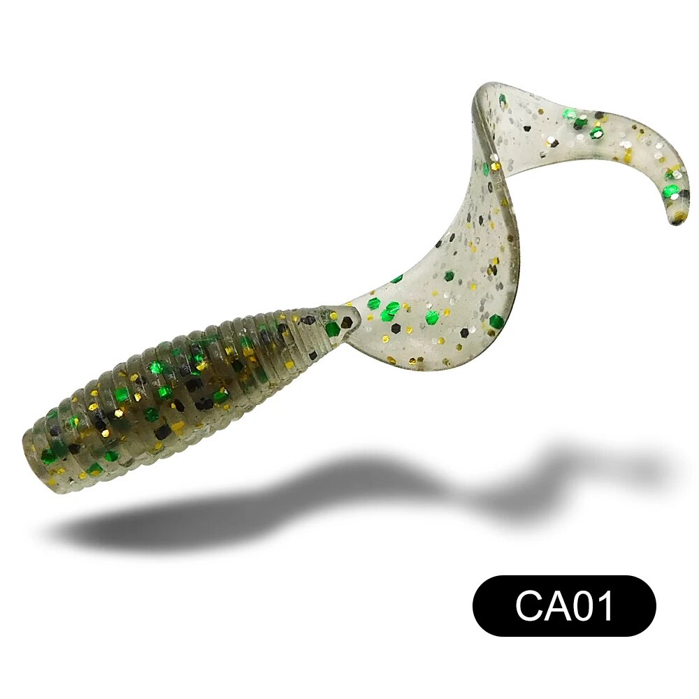 Червь-приманка ESFISHING Small Grub, Цвет: CA01, 20 шт.