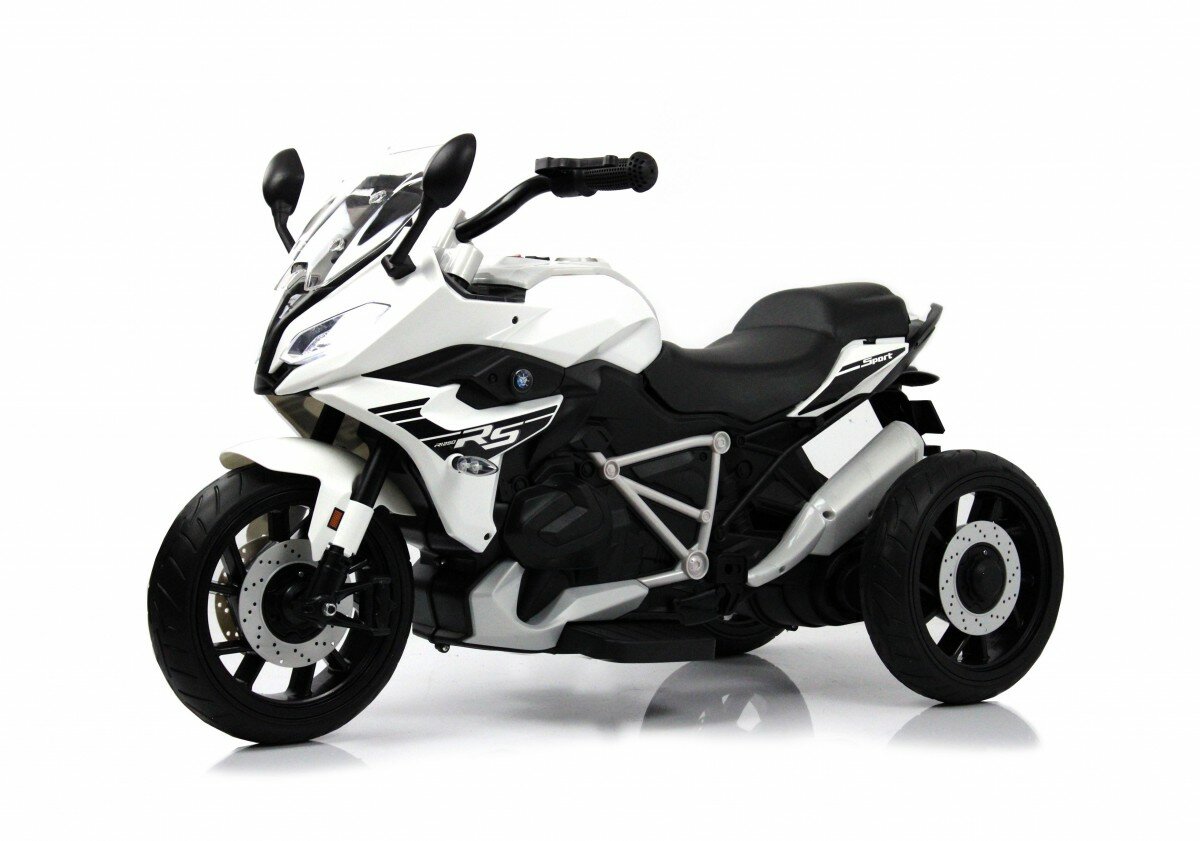 Детский электромотоцикл Z333ZZ белый