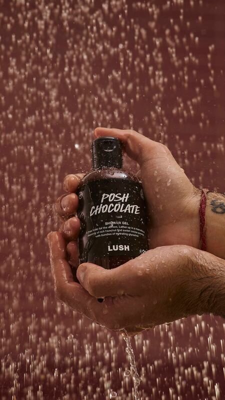 LUSH Гель для душа Posh Chocolate, 590 гр