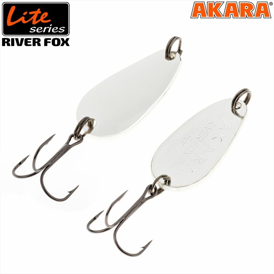 Блесна колеб. Akara Lite Series River Fox 35 4,5гр. AB46
