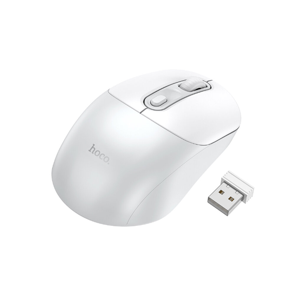 Hoco Мышь беспроводная HOCO GM28 2.4G business wireless mouse white