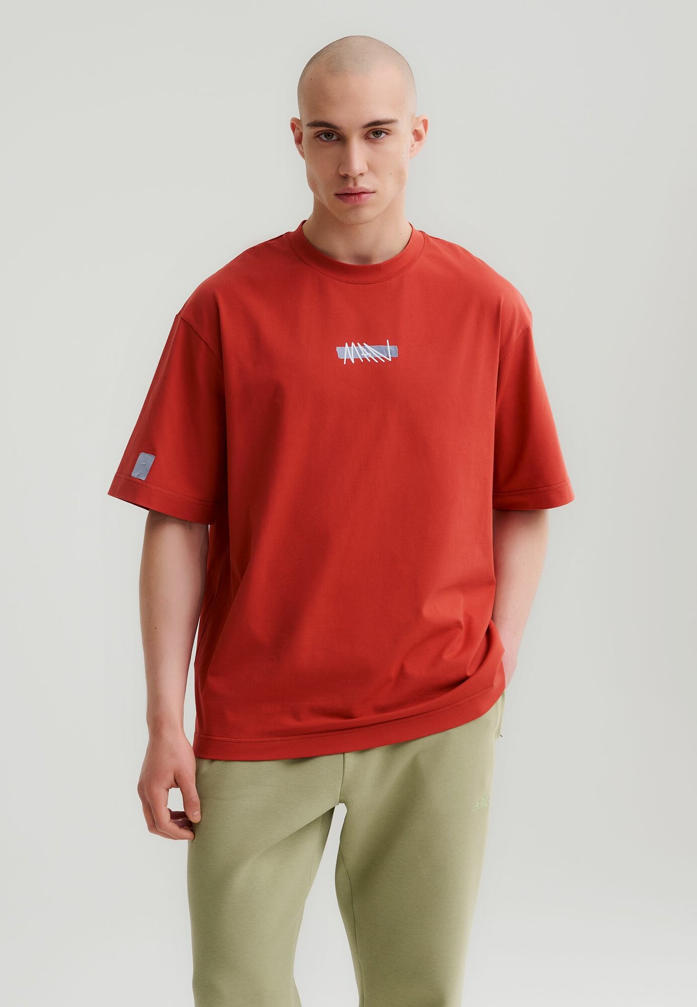 Футболка NIKASPORT, размер XL-2XL, бордовый — фото 1