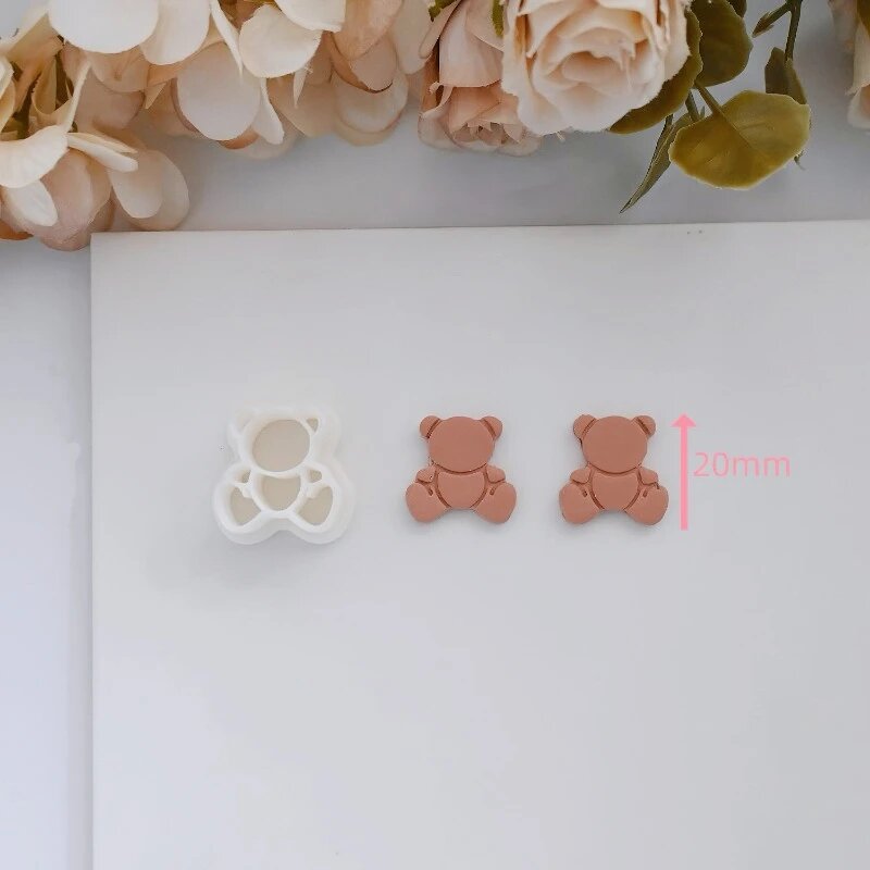 Формы для резки полимерной глины Fruit/Animal PLA 04-1pcs